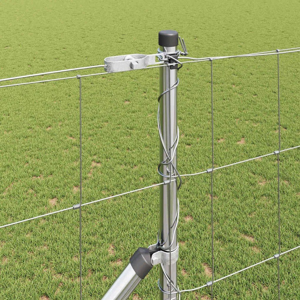 Svařované drátěné ploty s hroty 25 x 1,4 m Pozinkovaná ocel 3351431