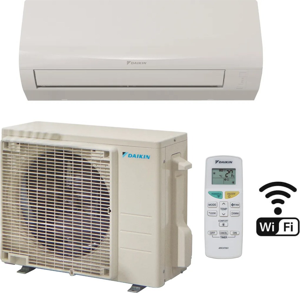 Klimatizace Daikin Sensira 5,0 kW - sestava 1+1 včetně montáže