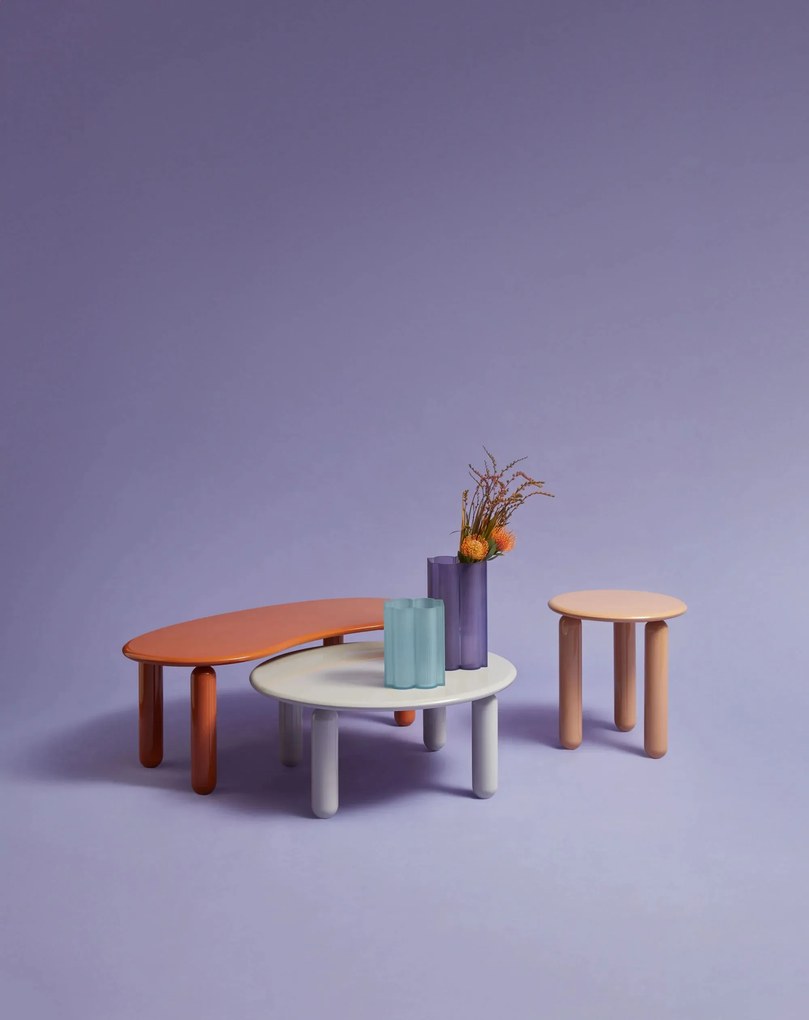 Stolek UNDIQUE MAS v.44 cm, více variant - Kartell Barva: oranžová