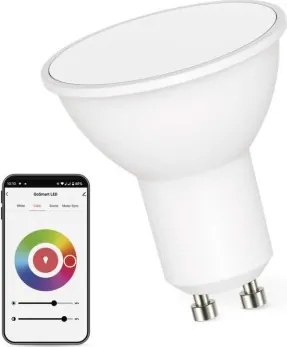 Emos lighting Chytrá LED žárovka GoSmart MR16 / GU10 / 4,8 W (35 W) / 400 lm / RGB / stmívatelná / WiFi 1525500500