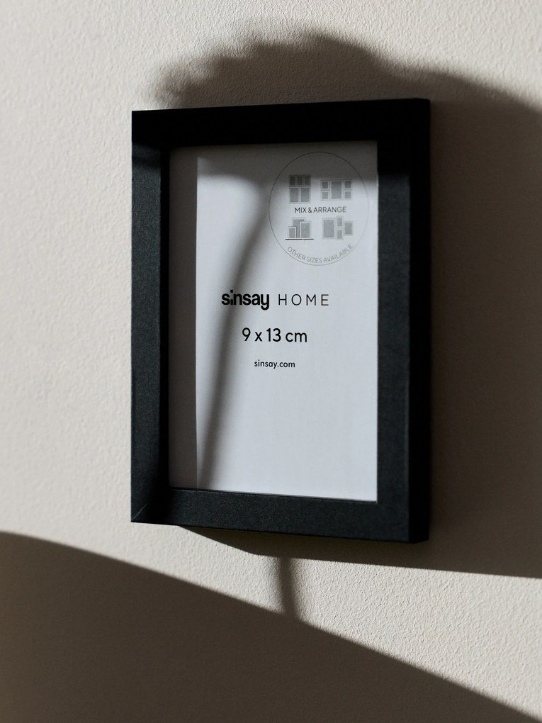 Sinsay - Sada rámečků na fotografie 2 ks - černá