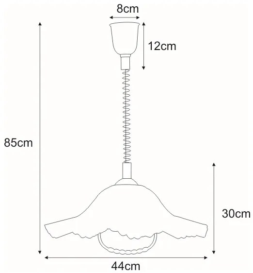 Závěsné svítidlo K-3266 z řady LAMBADA