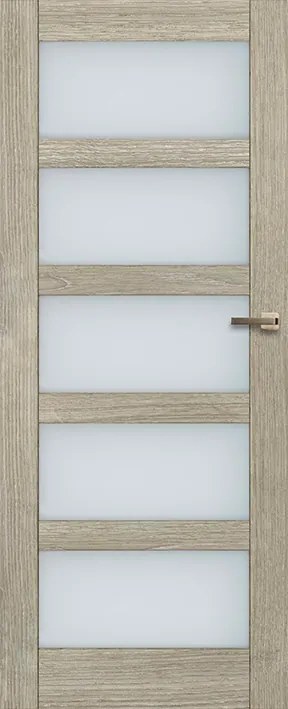 Interiérové dveře vasco doors BRAGA model 6 Průchozí rozměr: 70 x 197 cm, Orientace dveří: Levé dveře, Dekor: Buk jasmínový