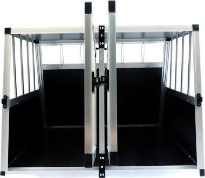 CADOCA cestovní box, přepravka pro psa XL 89x70x51cm přepážka