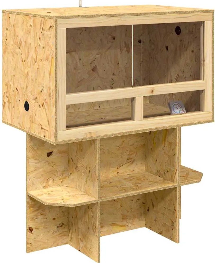 Terárium Hnědá 80 x 50 x 100 cm OSB 3397885