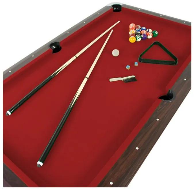 GamesPlanet® 1424 Kulečníkový stůl pool billiard kulečník s vybavením, 7 ft