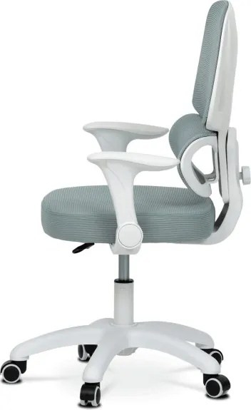 Dětská otočná židle zelená KA-K1063 GRN