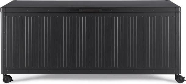 BIZZOTTO Zahradní úložný box OCEAN antracit 182x89 cm 0663971