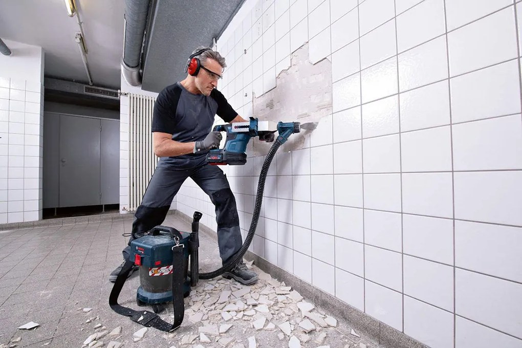 BOSCH GBH 18V-34 CF Akumulátorové vrtací kladivo BITURBO s SDS plus 0611914021