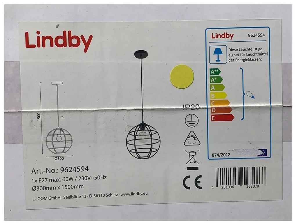 Lindby Lindby - Lustr na lanku BEKIRA 1xE27/60W/230V LW1481