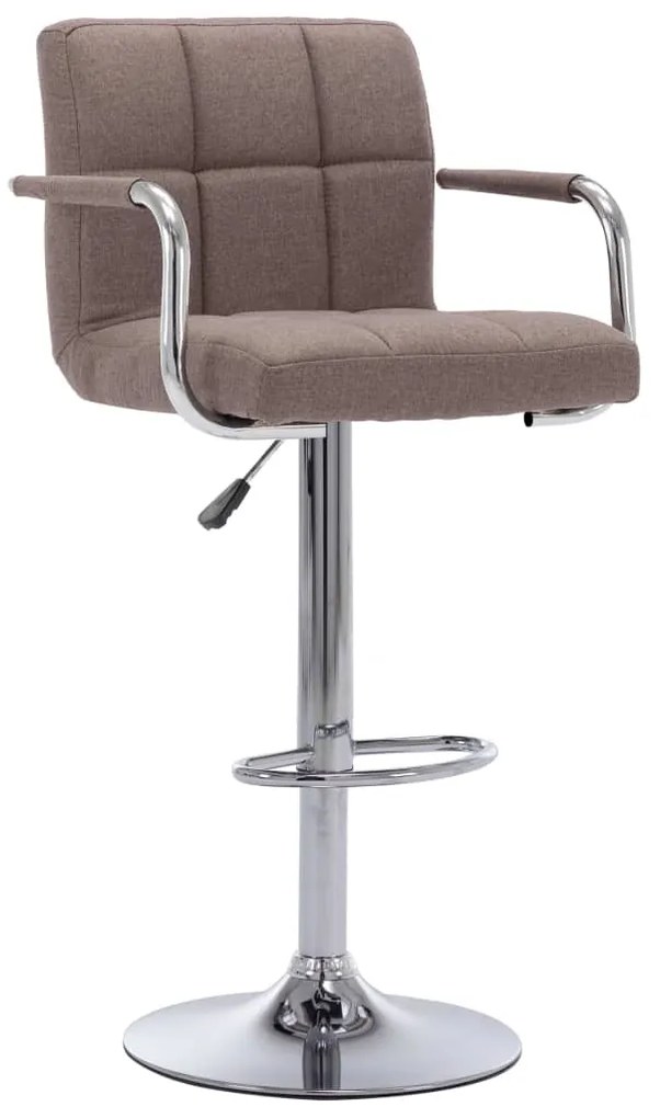 Barová židle taupe textil 283418