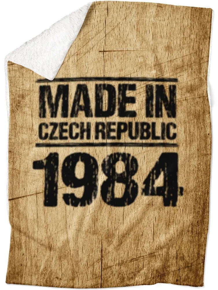 Deka Made In (rok: 1984, Podšití beránkem: ANO)