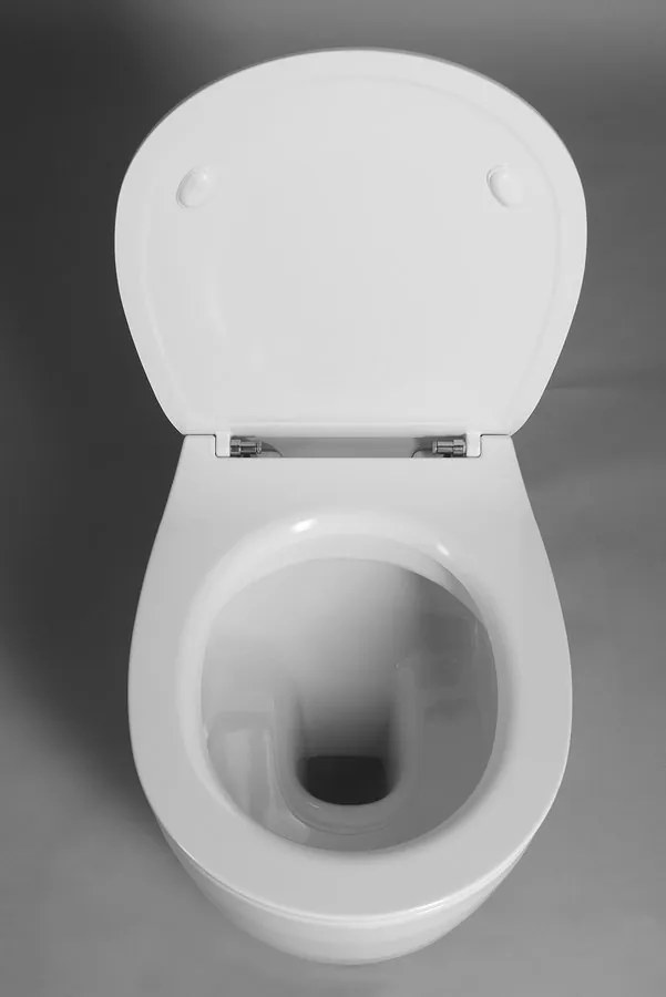 Isvea Isvea, KAIRO WC sedátko SLIM, Soft Close, Easy Take, bílá, 40D10200I