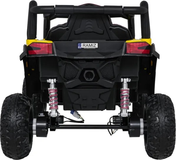 Elektrické autíčko Buggy Madman UTV-MX žluté