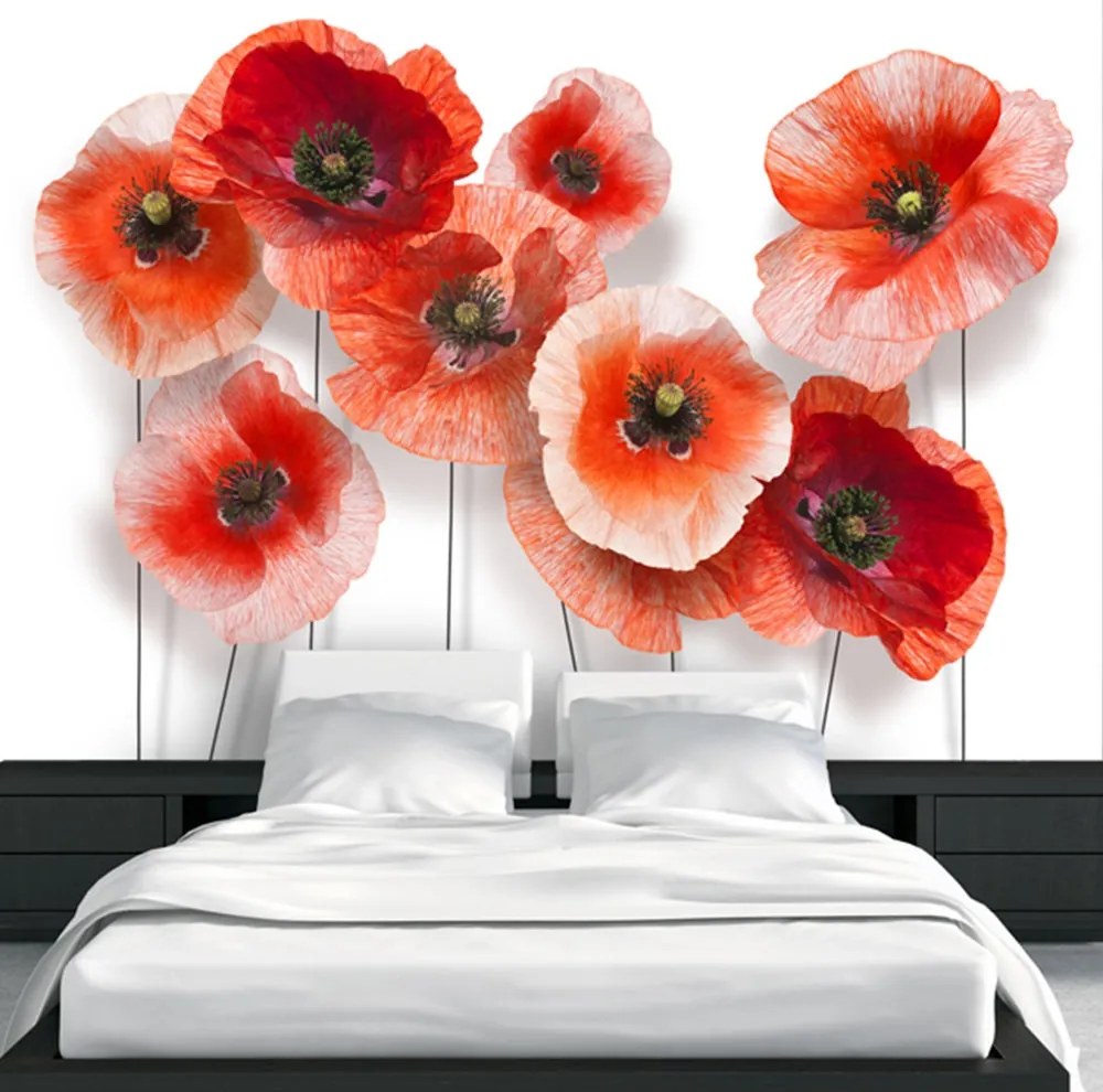 Fototapeta - Nine poppies