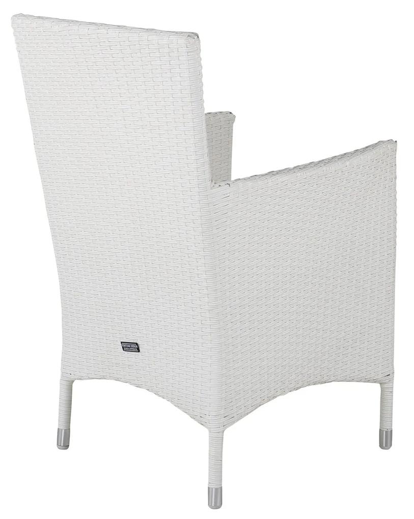 Jídelní židle Malin, 2ks, bílá