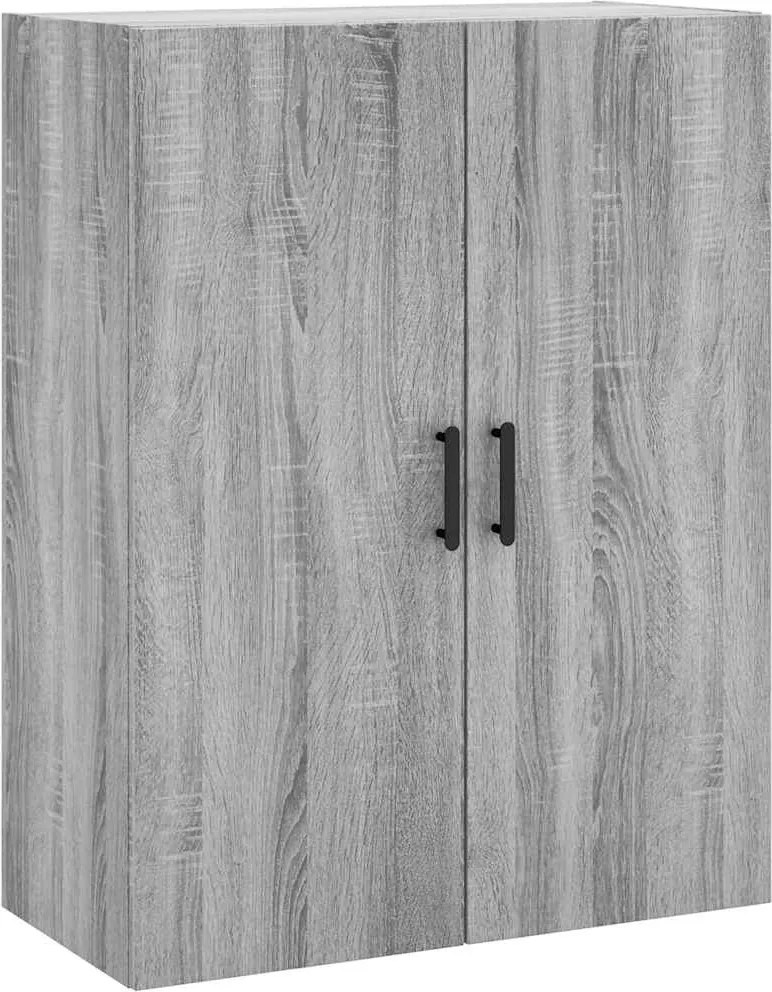 Skříň highboard šedá sonoma 69,5 x 34 x 180 cm kompozitní dřevo 3195689