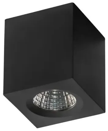 LED bodové světlo Nano square černé