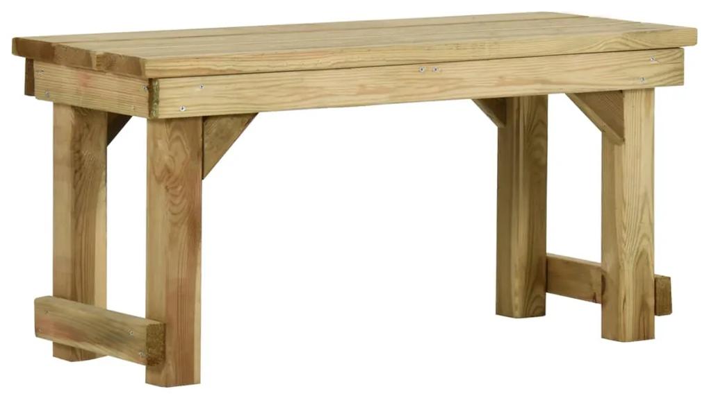 318410 vidaXL Zahradní lavice 90 cm impregnované borové dřevo