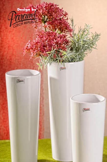 Paramit CONI váza bílá 31 cm