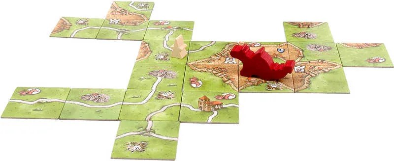 MINDOK HRA Carcassonne rozšíření 3 Princezna a drak *SPOLEČENSKÉ HRY* mn013