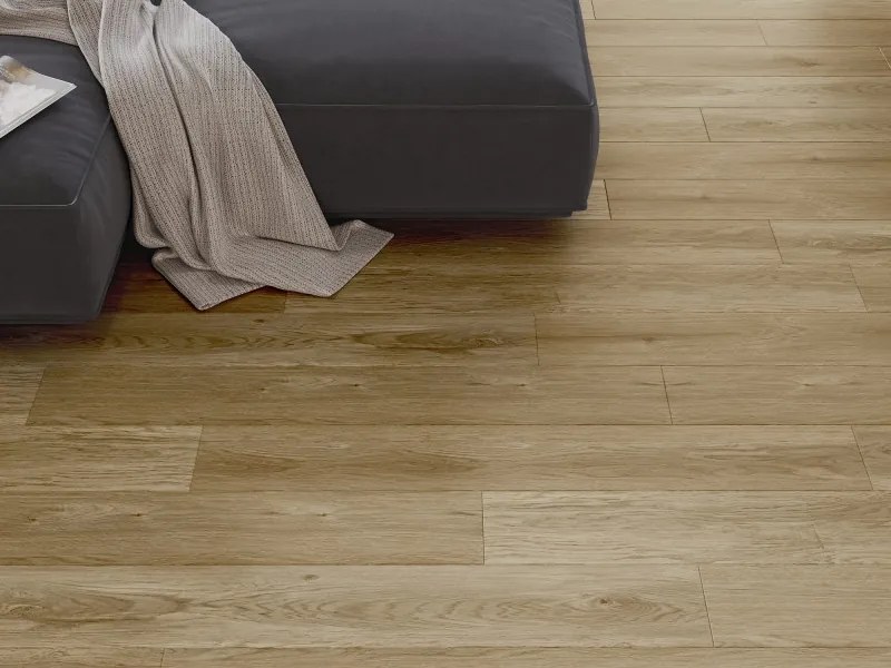 Mexen Manhattan vzorek vinylových panelů SPC 6,5 mm, podklad IXPE 1,5 mm, 4 V-Fuga, Dub - F1041-S