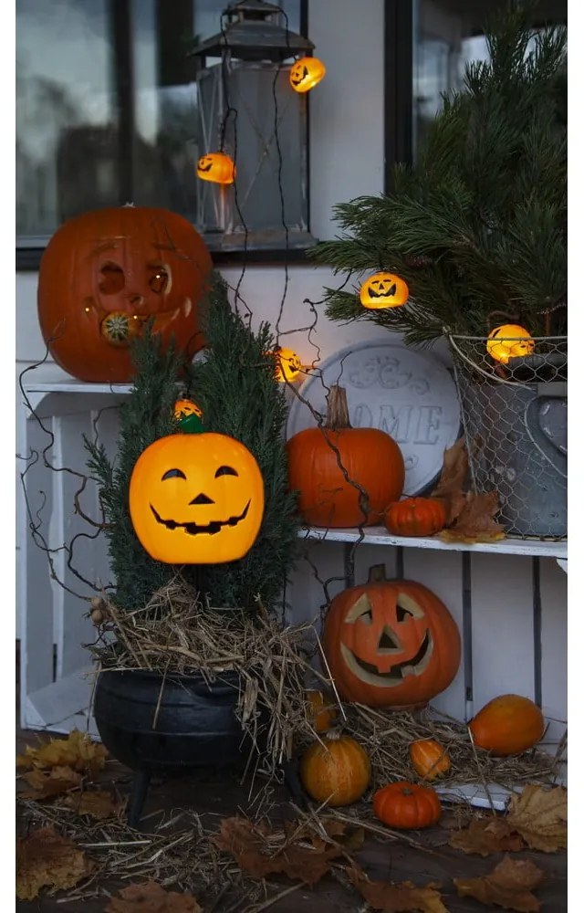 Světelný řetěz počet žárovek 8 ks na baterky délka 210 cm Halloween – Star Trading