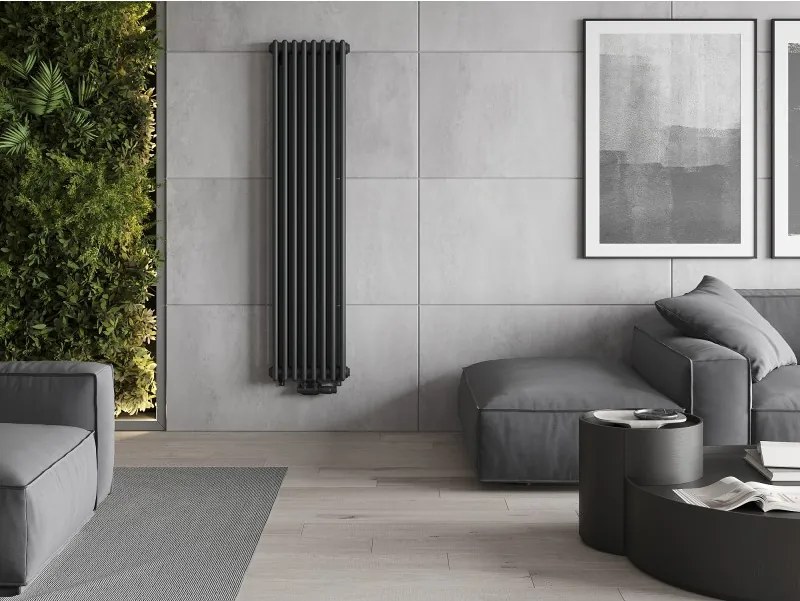 Mexen Denver, topné těleso 1600x378 mm, 1487 W, antracitová, W215-1600-378-00-66