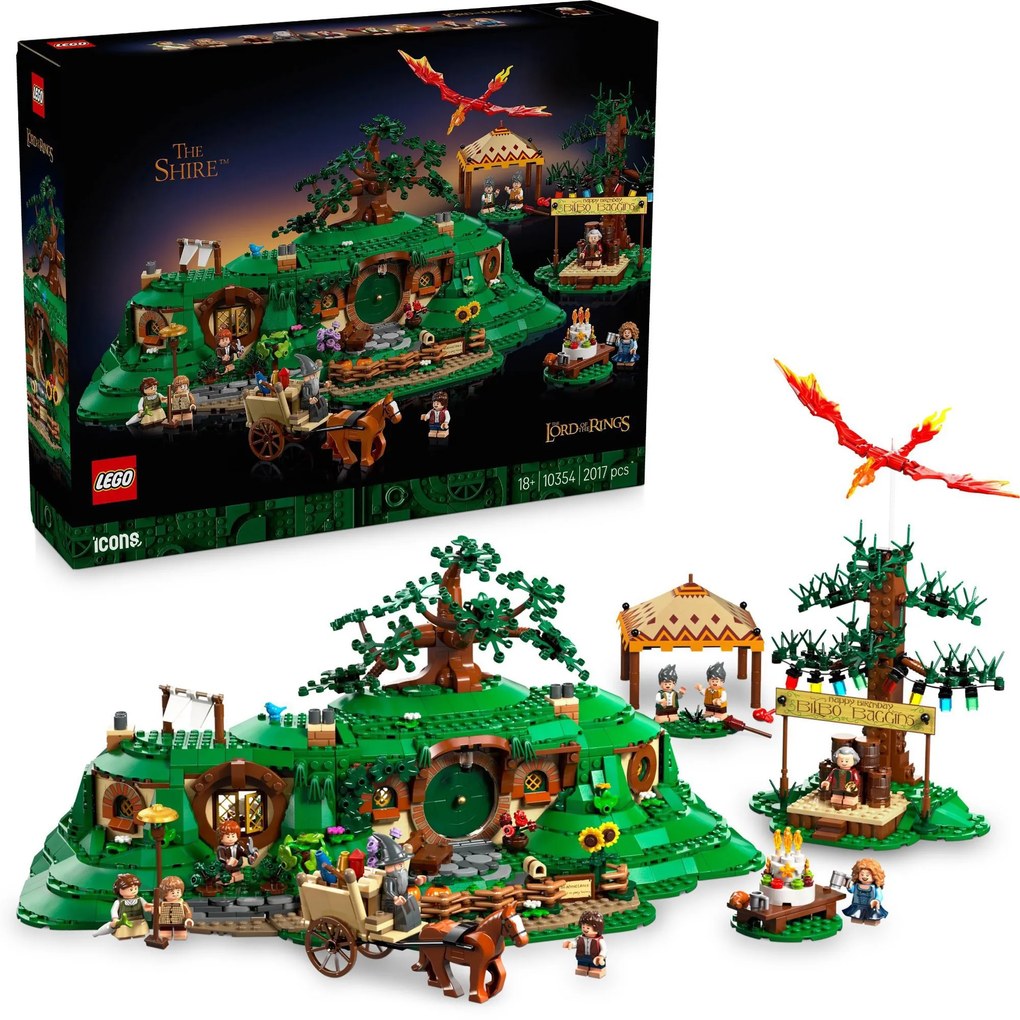 Lego® icons 10354 pán prstenů: kraj 5702017829135