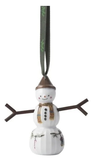 Porcelánová závěsná dekorace Snowboy 7 cm Kähler