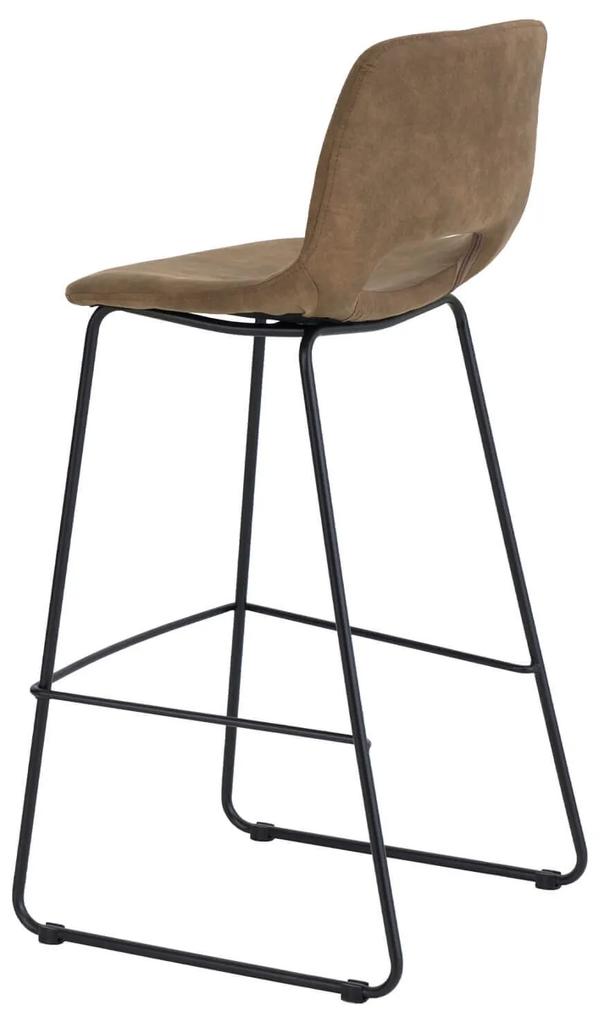 Barová židle wanor 75 cm hnědá MUZZA