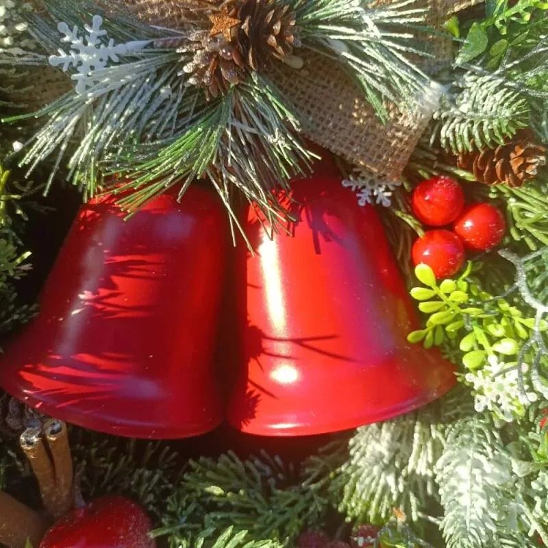 Vánoční věnec - 40 cm "Zvonky"