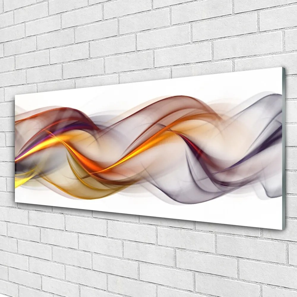akrylový obraz Abstrakce Umění 125x50 cm