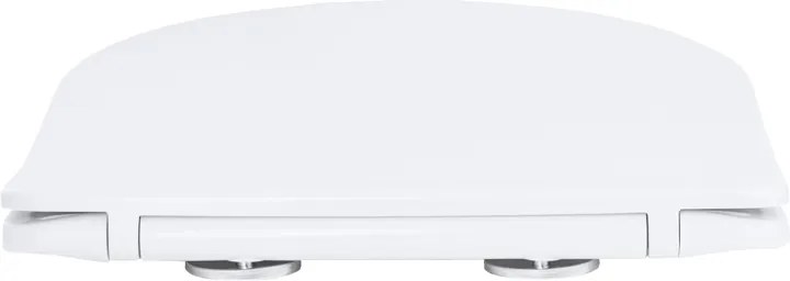 Gamma Magro, toaletní WC sedátko 438x361mm z duroplastu s pomalým zavíráním, bílá, GMA-MAGRO