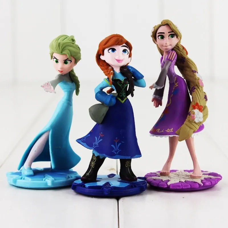 Figurky Disney Princezny z pohádek 6 ks