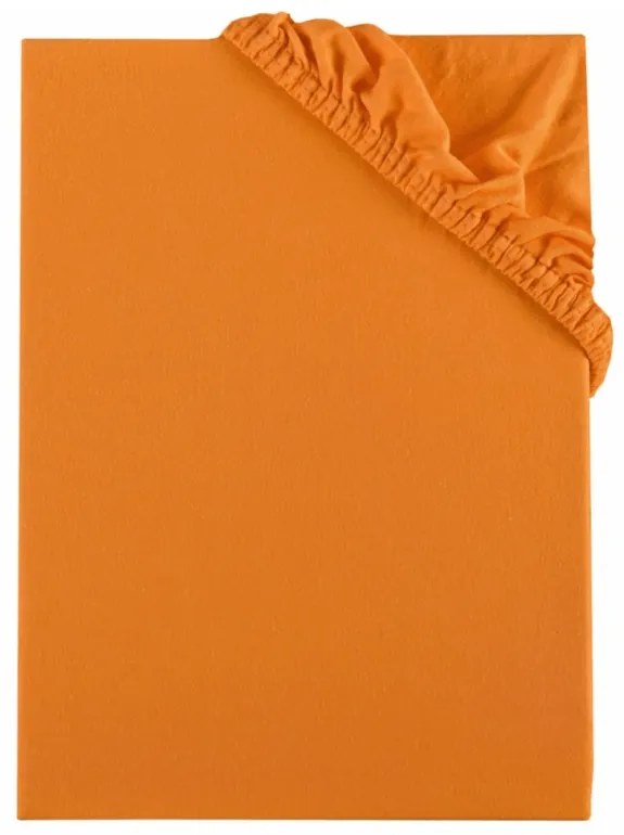 Plachta ložní oranžová Superstretch EMI, Plachta 90x200