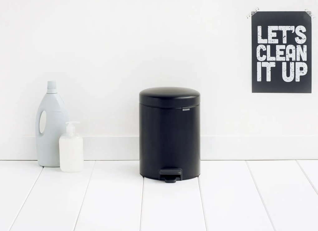 Brabantia Pedálový koš NewIcon 5L matná černá