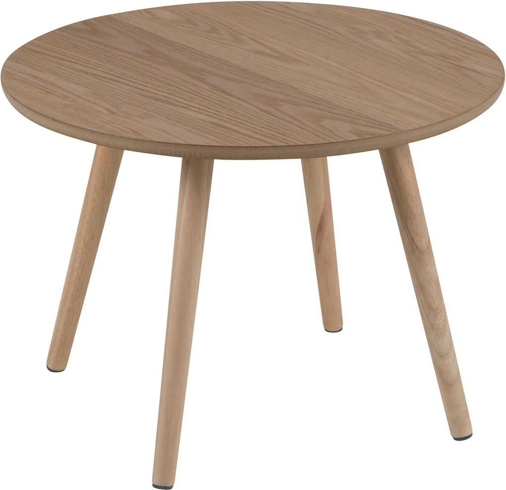 ACTONA Odkládací stolek Stafford přírodní 36 × 50 × 50 cm