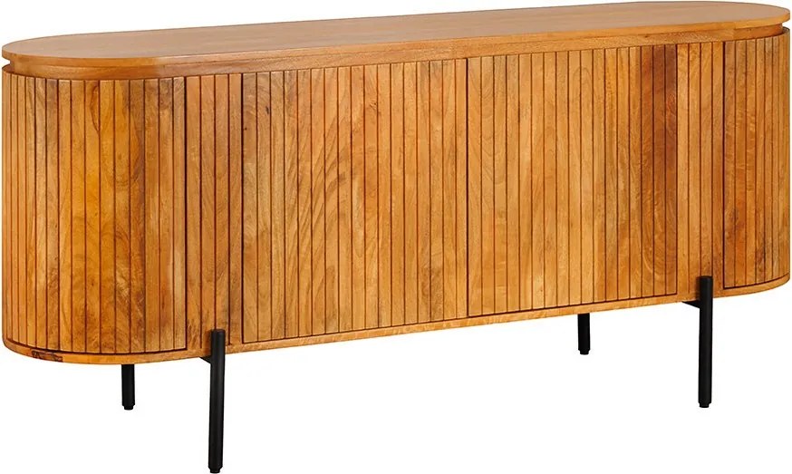 Designová komoda Daichi 160 cm hnědé mango