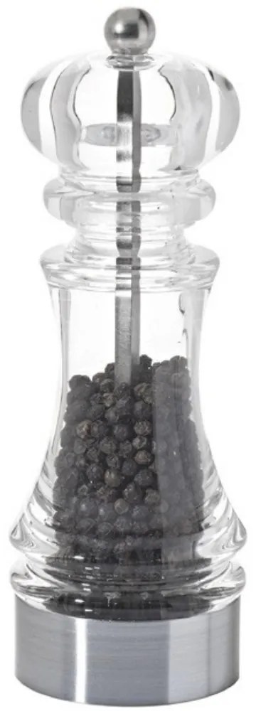 MARLUX | MAMBO mlýnek na pepř, transparentní, 18 cm