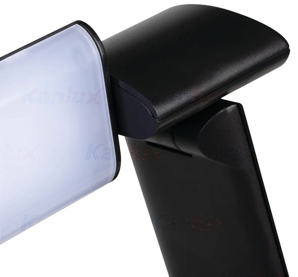 KANLUX Dotyková stmívatelná LED lampa PREDA, 7,3W, teplá bílá-studená bílá, černá 35780