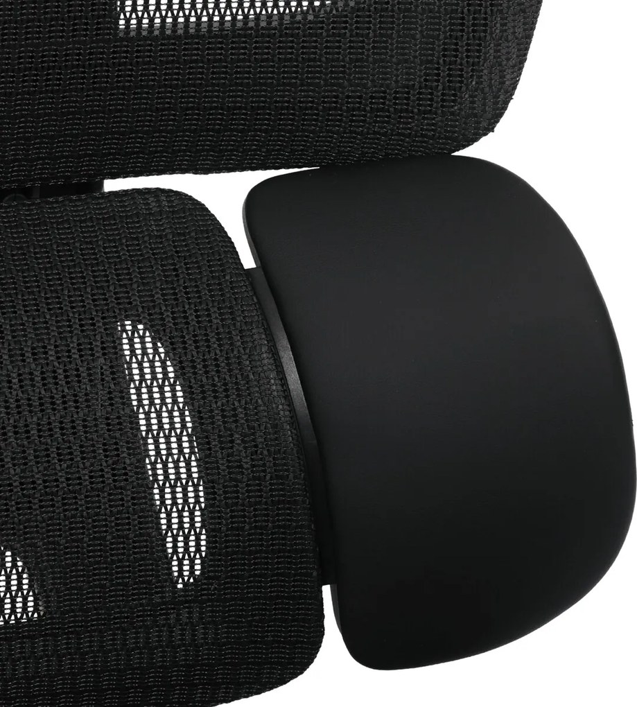 Ergonomická kancelářská židle EXECUTIVE - černá síťovina