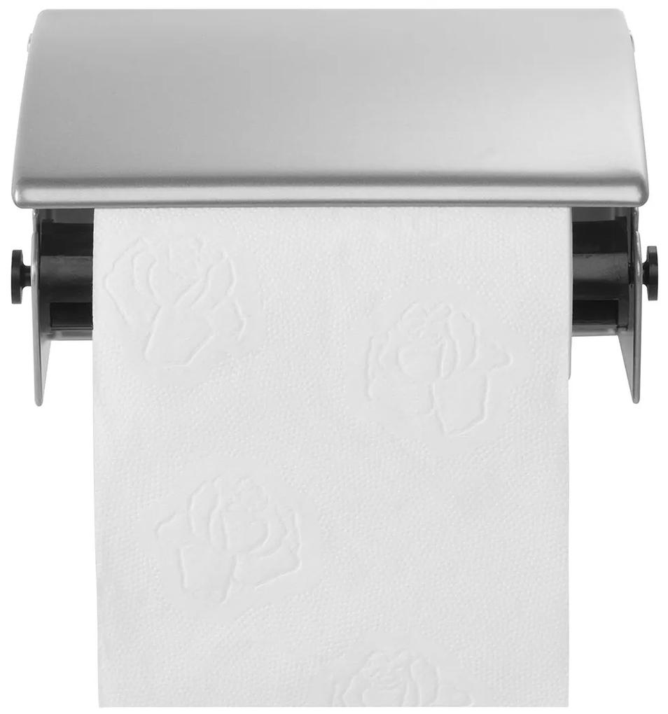 Rossignol SAS Držák toaletního papíru Rossignol Stella, 52653, metalově šedý