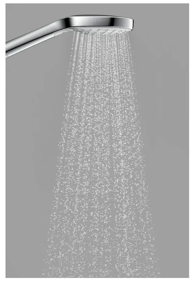 Hansgrohe Croma Select E, ruční sprcha Vario EcoSmart 9 l/min, bílá/chromová, HAN-26813400