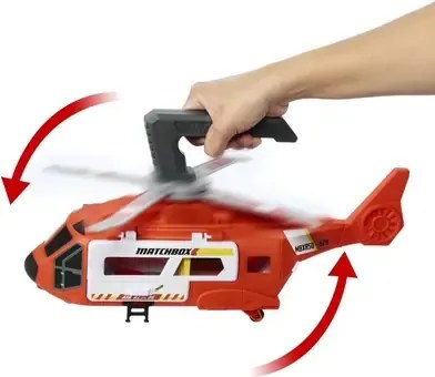 Mattel MatchBox záchranný vrtulník / od 3 let