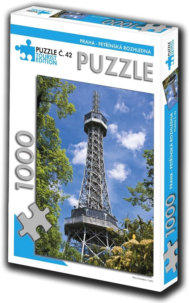 Puzzle tourist edition puzzle petřínská rozhledna 1000 dílků (č.42)