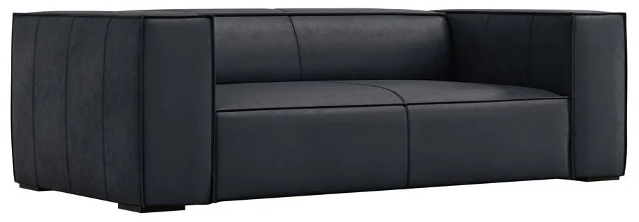 Tmavě modrá kožená pohovka 212 cm Madame – Windsor &amp; Co Sofas