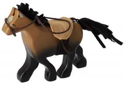Le Toy Van Dřevěný kůň hnědý