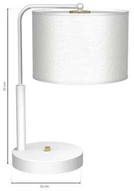 Stolní lampa ALBION 1xE27/60W/230V