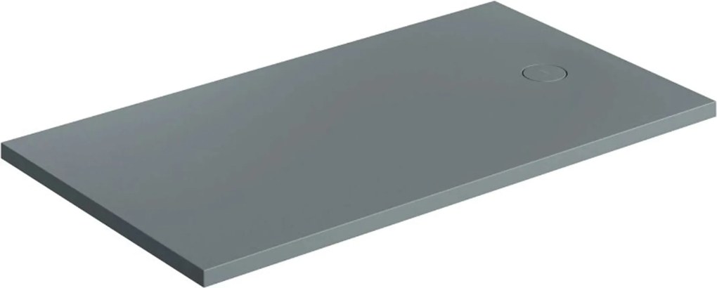 OMNIRES Aquarock M+ - Sprchová vanička 90x160 cm, matná šedá AQUAROCK90-160AG